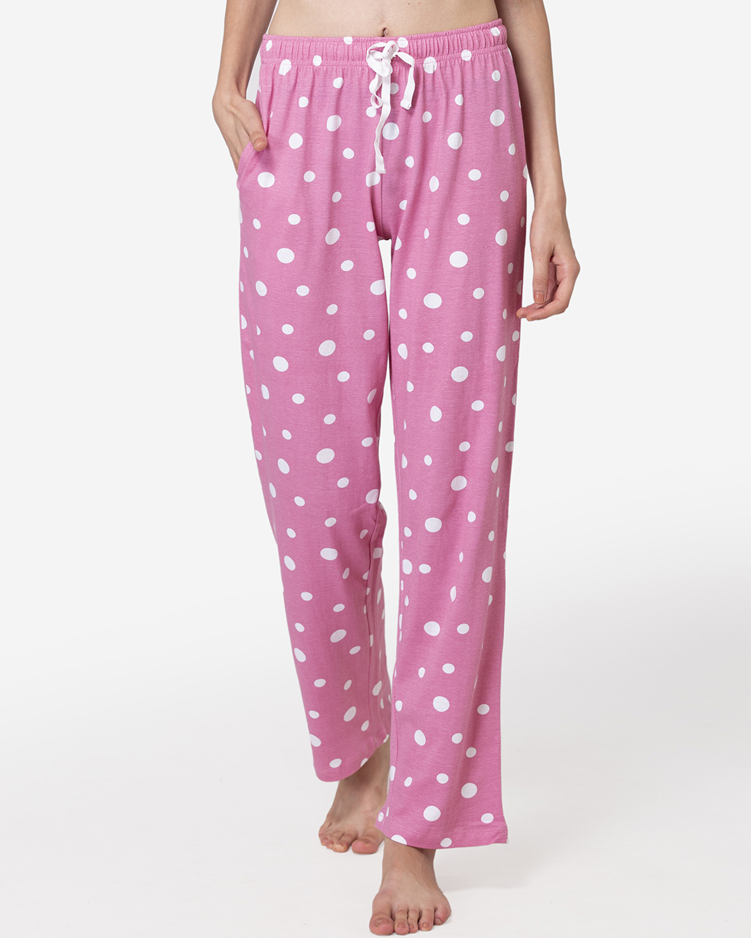 Buy Women's Pink Printed Pyjamas Online in India at Bewakoof