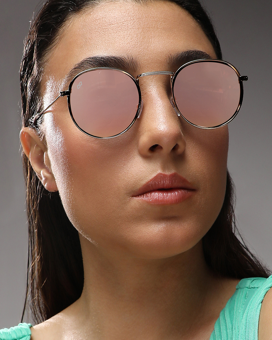 Buy Women's Pink Round Polarised Lens Sunglasses Online in India at ...