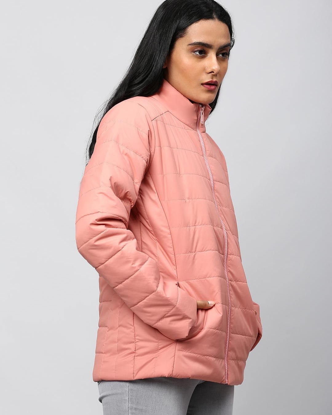 Buy Women's Pink Shell Jacket for Women Pink Online at Bewakoof