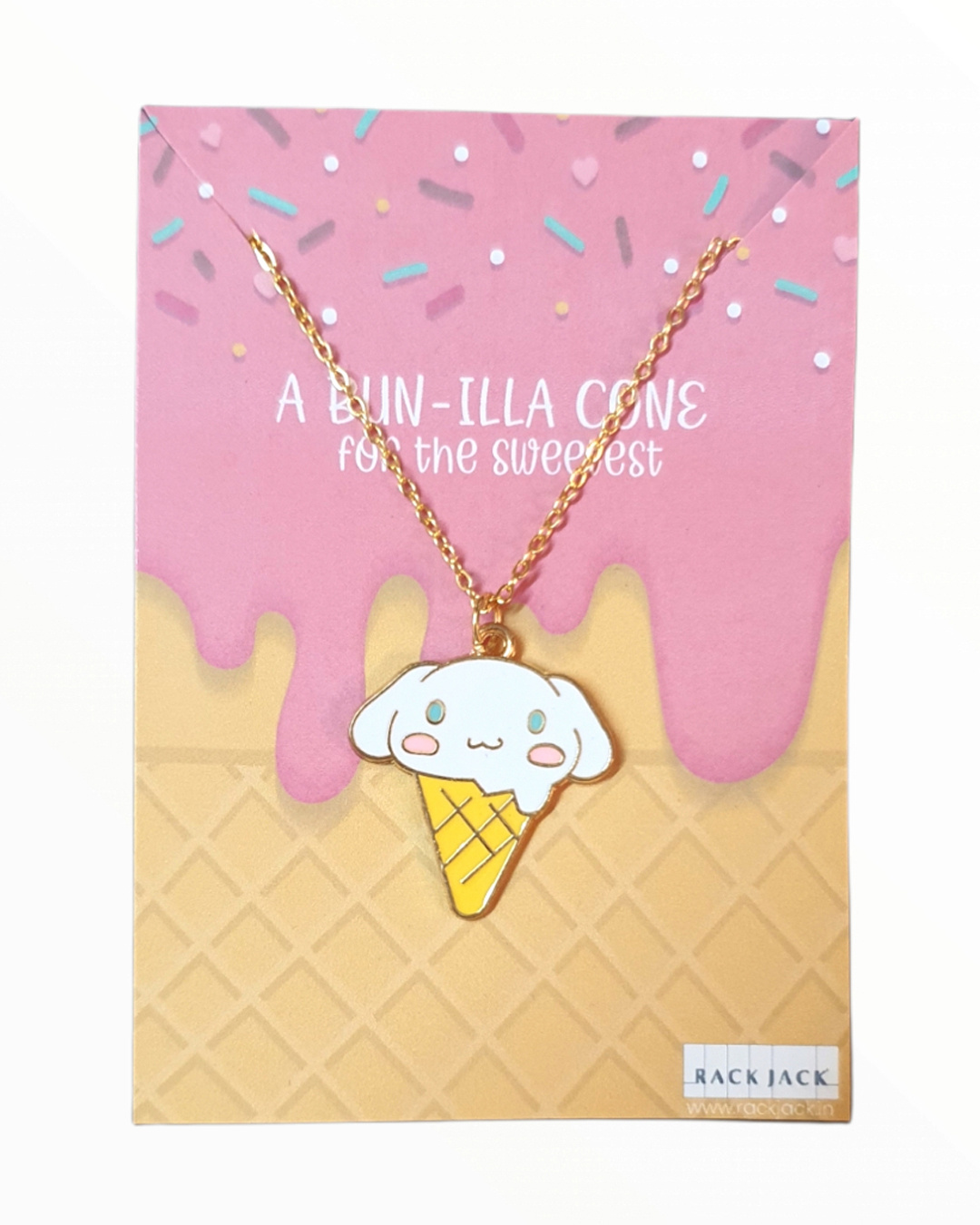 Buy Women's Pink Y2K Charm Ice Cream Pendant and Chain Online in India ...