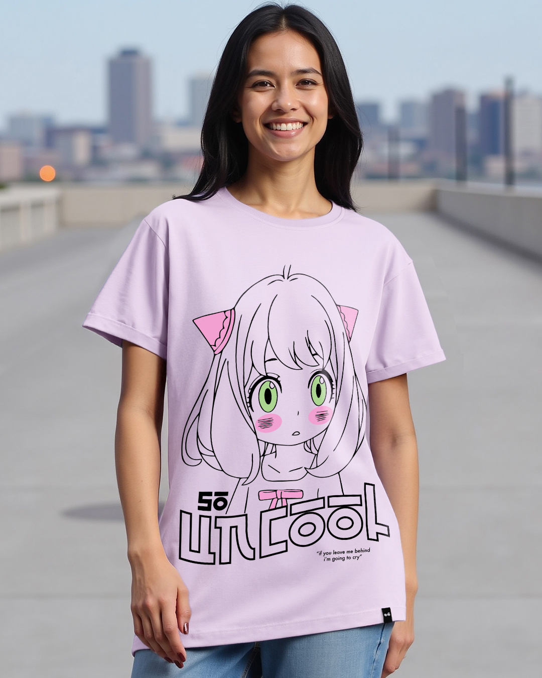 Buy Women's Purple So Uncool Graphic Printed Boyfriend T-shirt Online ...