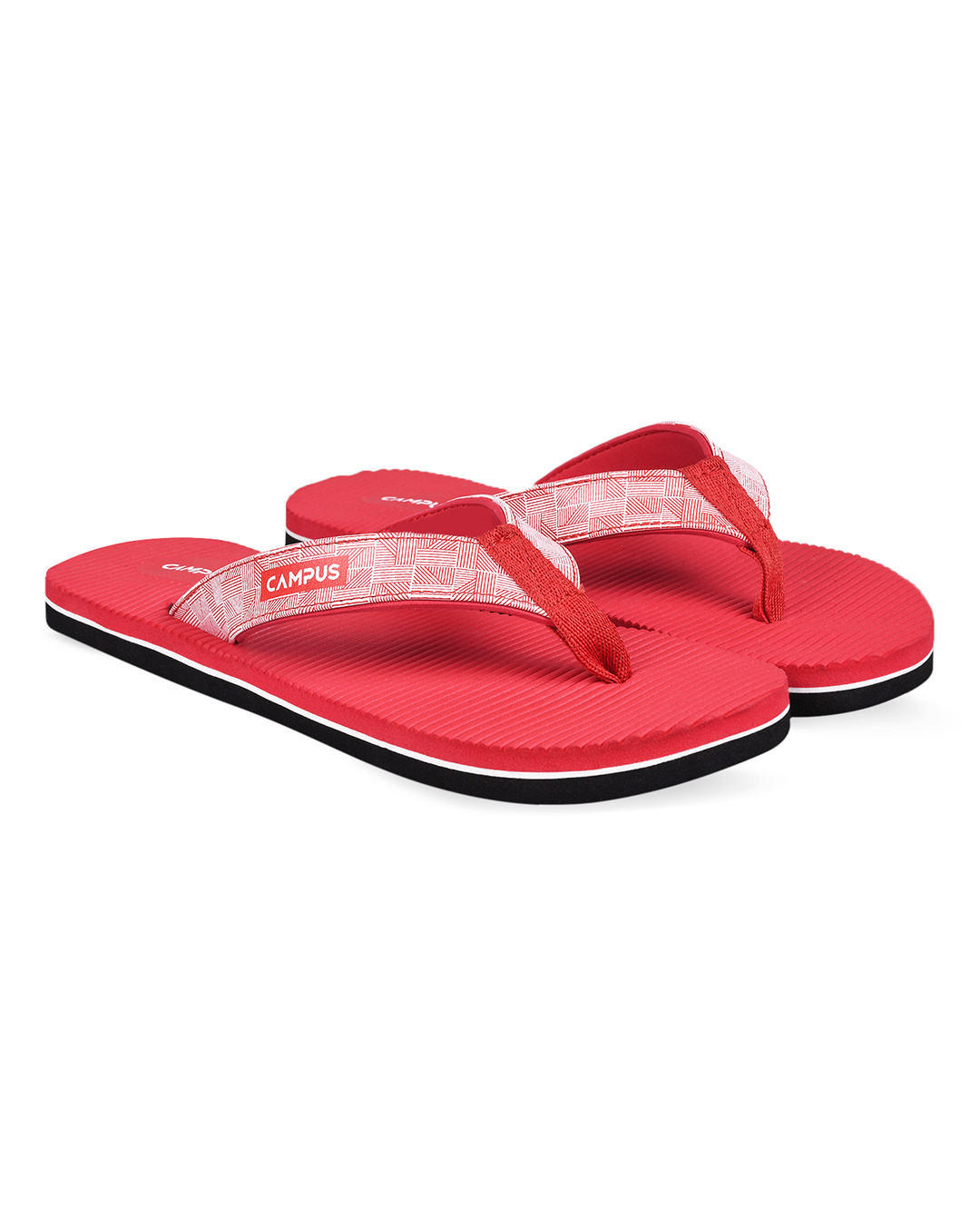 Buy Women's Red Printed Flip Flops Online in India at Bewakoof