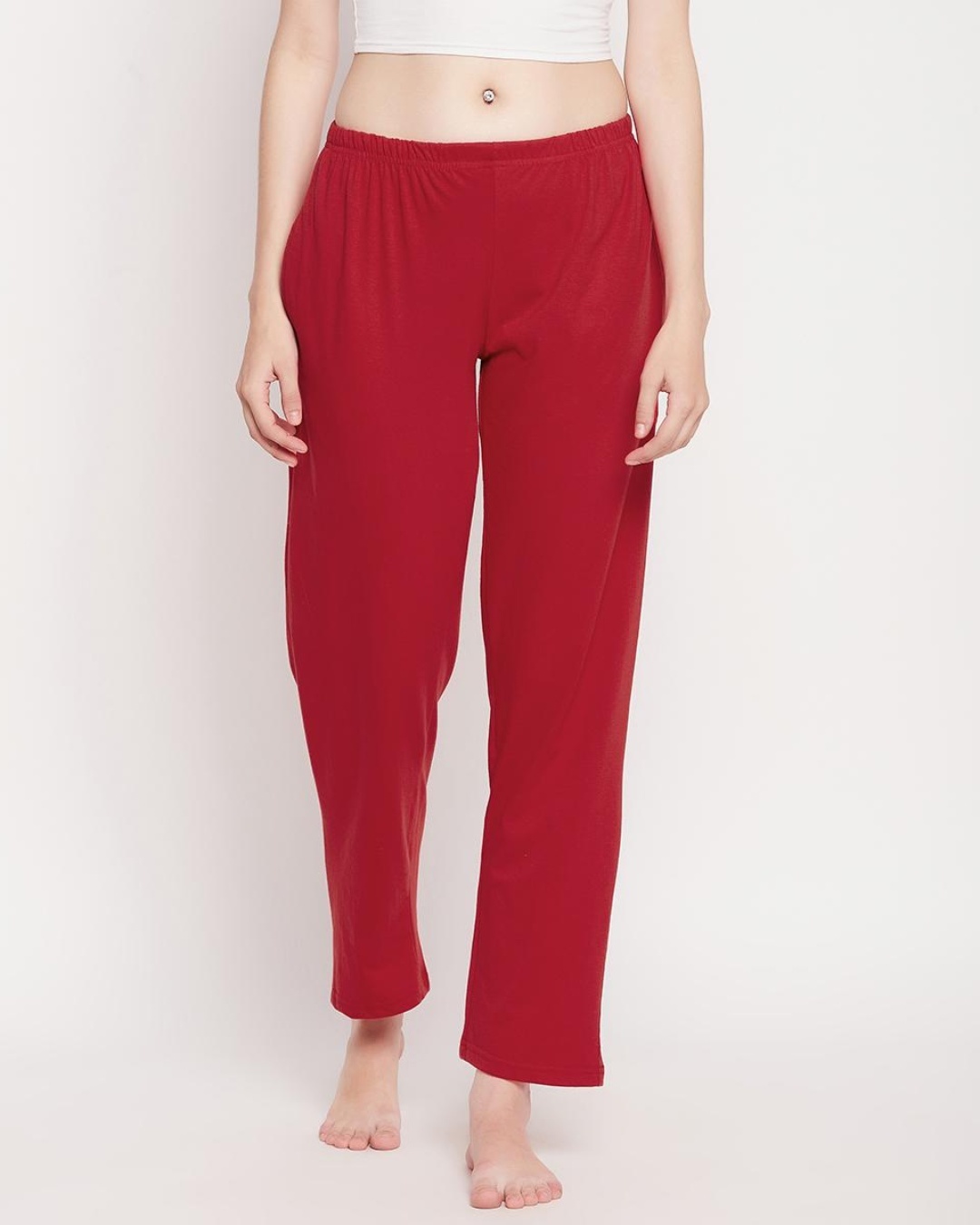 Buy Women's Red Pyjamas Online in India at Bewakoof