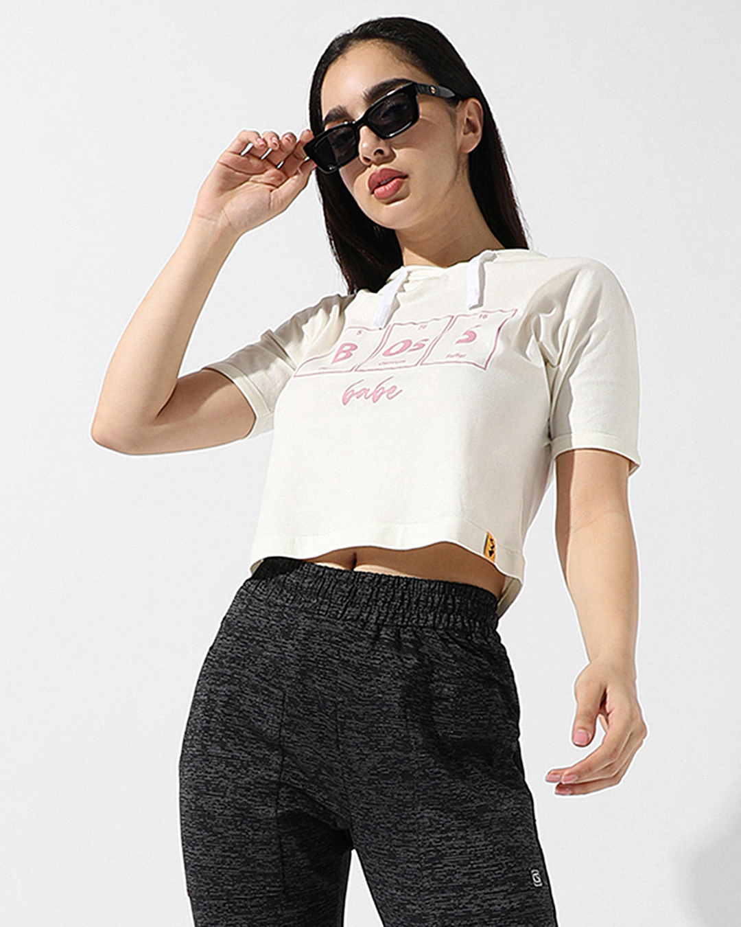 Buy Womens White Typography Short Top For Women White Online At Bewakoof