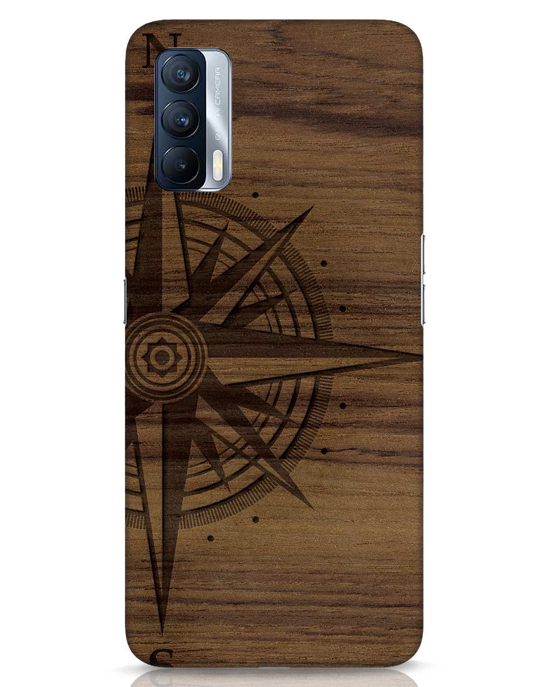 Buy Wood Compass Realme X7 Mobile Covers Online in India at Bewakoof