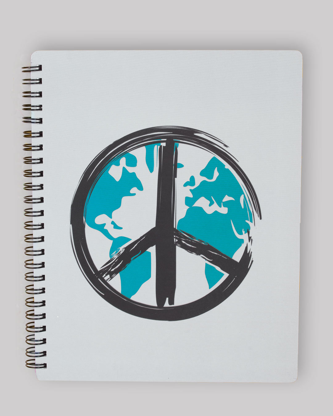 Buy World Peace Spiral Notebook Online in India at Bewakoof
