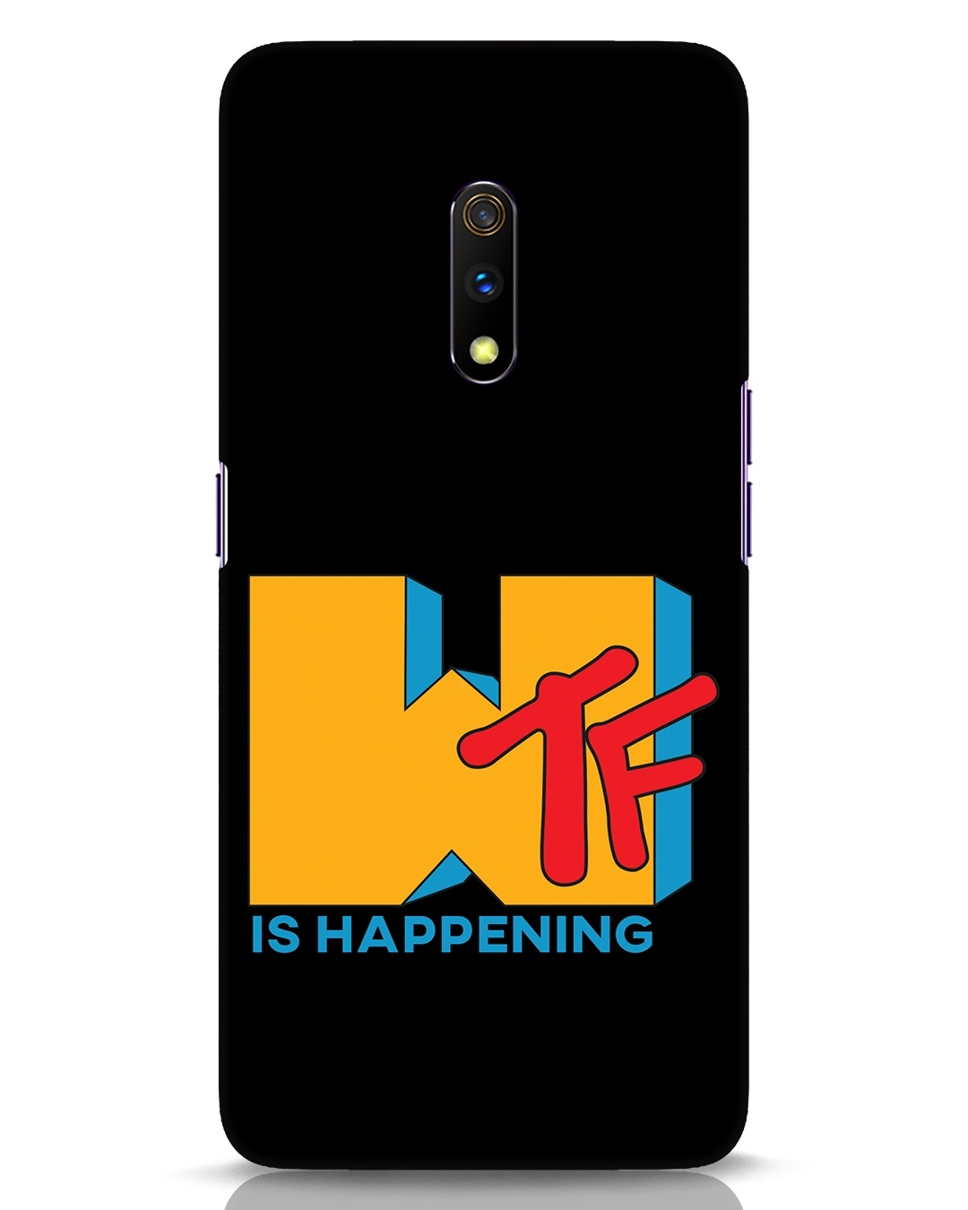 Buy WTF Designer Hard Cover for Realme X Online in India at Bewakoof