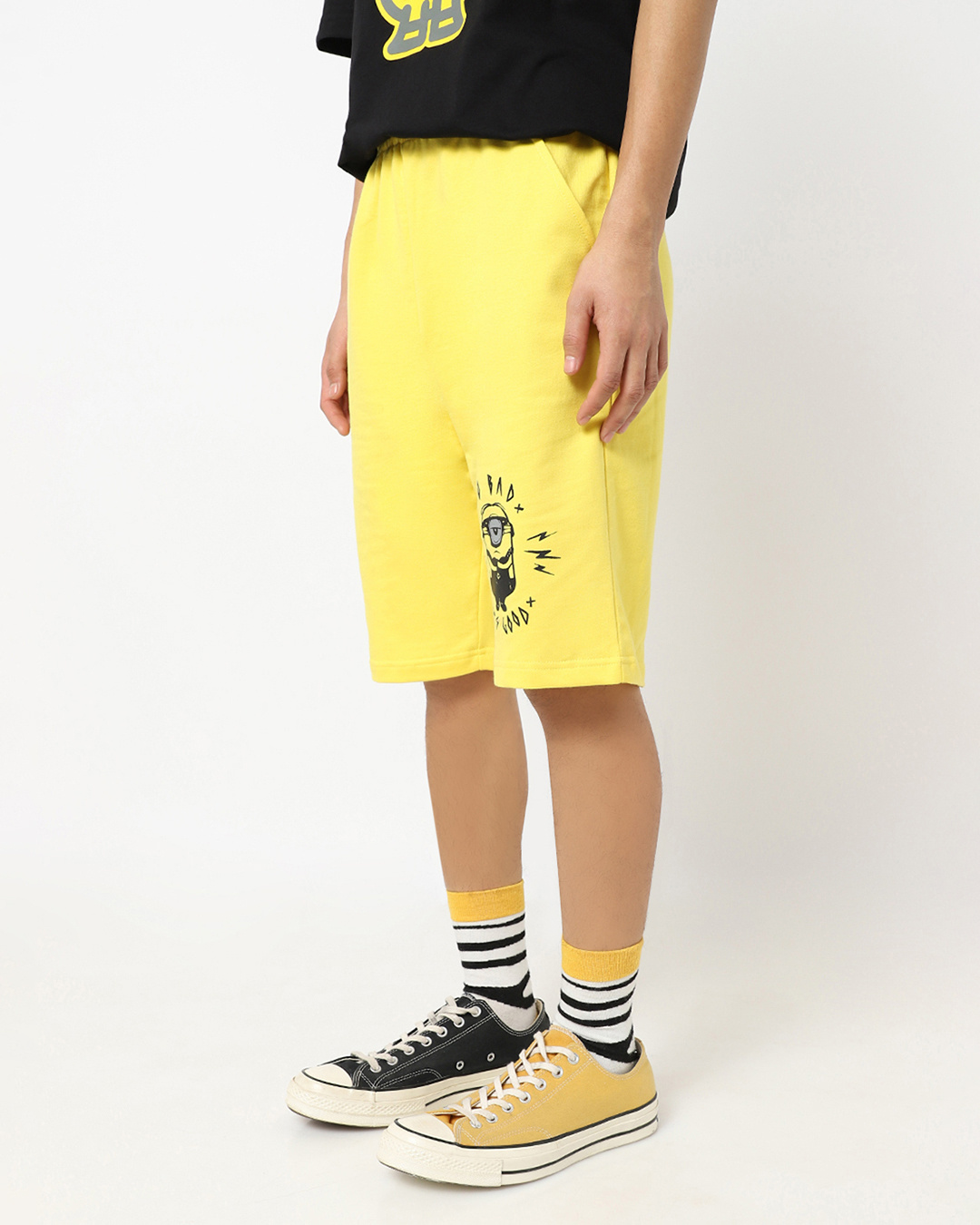 Buy Yellow So Good Shorts Online at Bewakoof