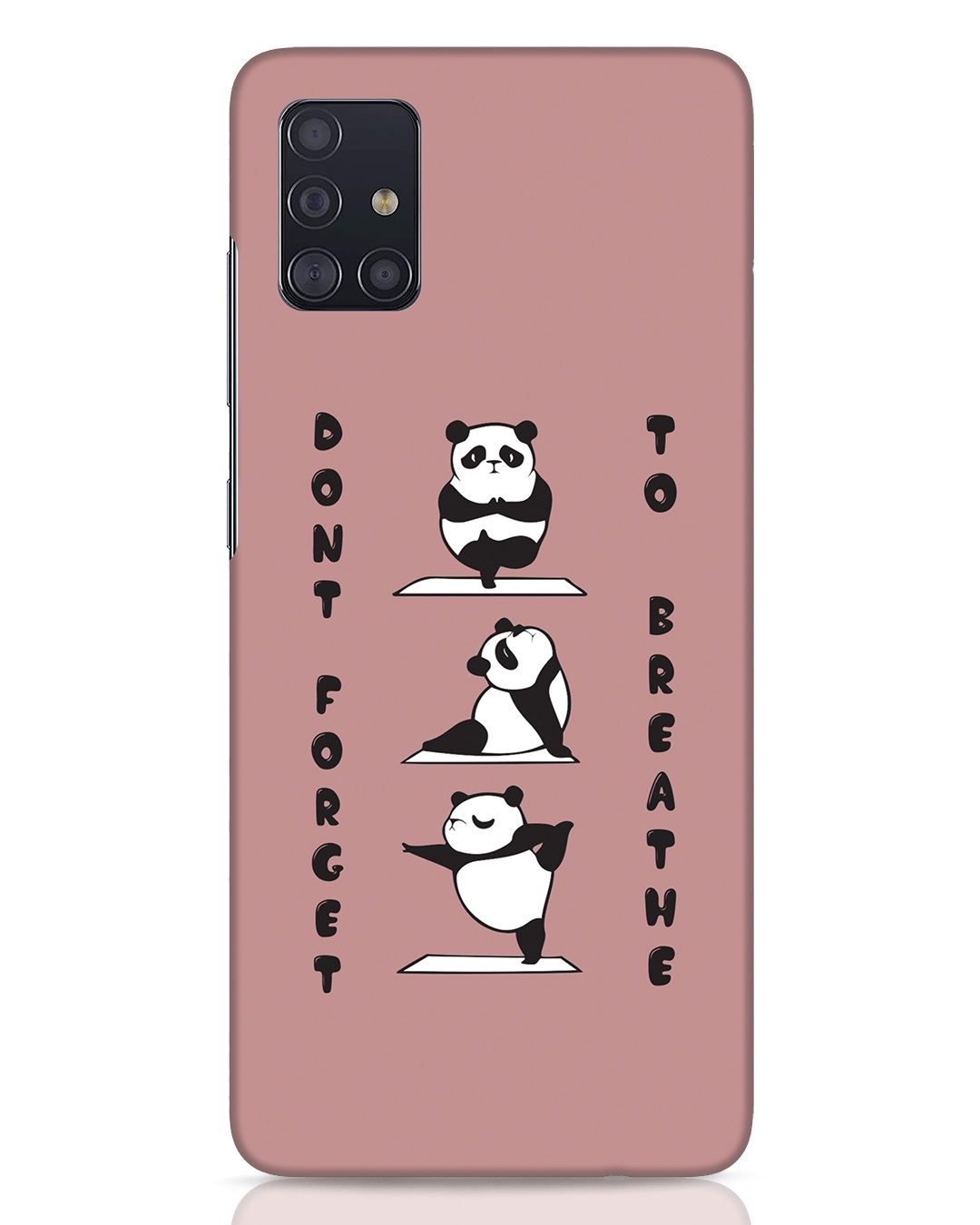 Buy Yogi Panda Designer Hard Cover for Samsung Galaxy A51 Online in ...