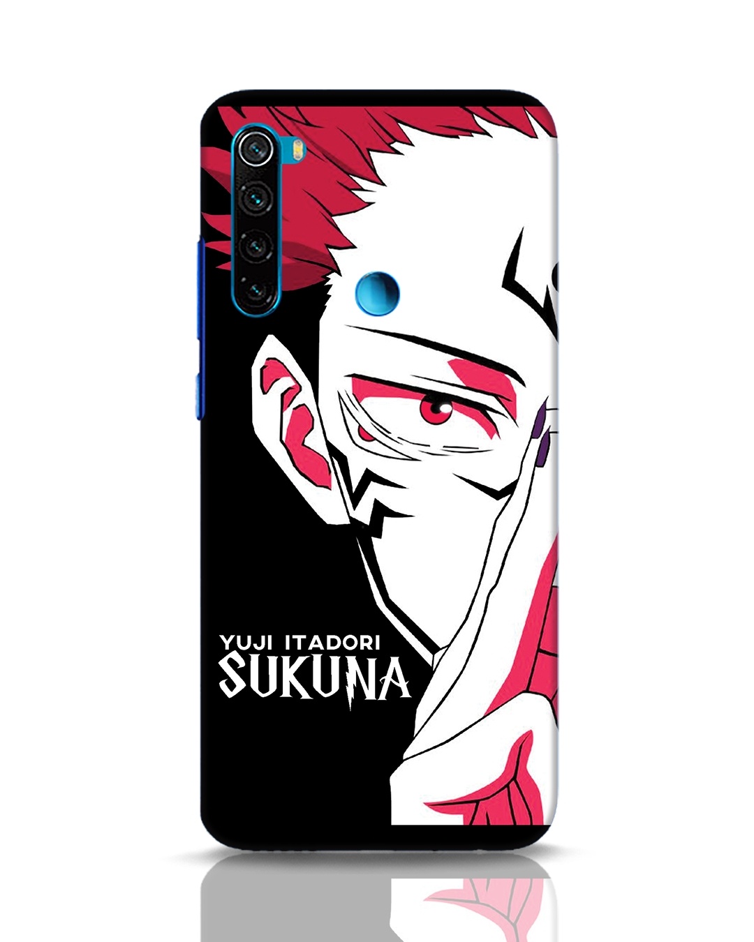 Buy Yuji Aka Sukuna Designer Hard Cover for Xiaomi Redmi Note 8 Online in India at Bewakoof