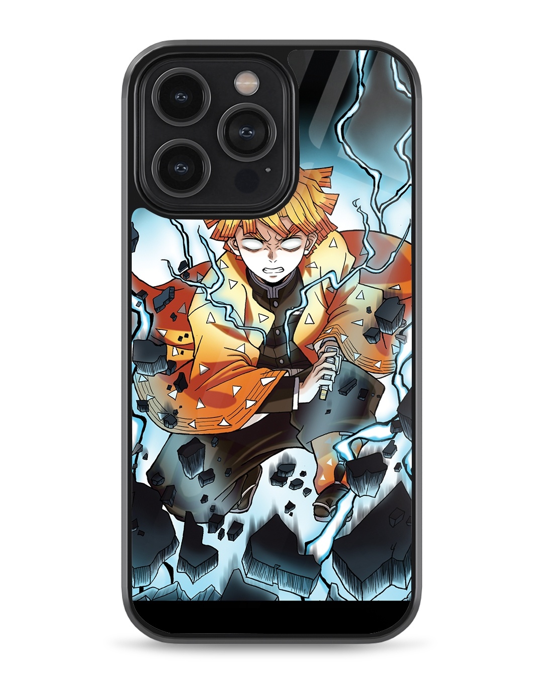 Buy Zenitsu Premium Glass Cover for Apple iPhone 14 Pro Max Online in ...