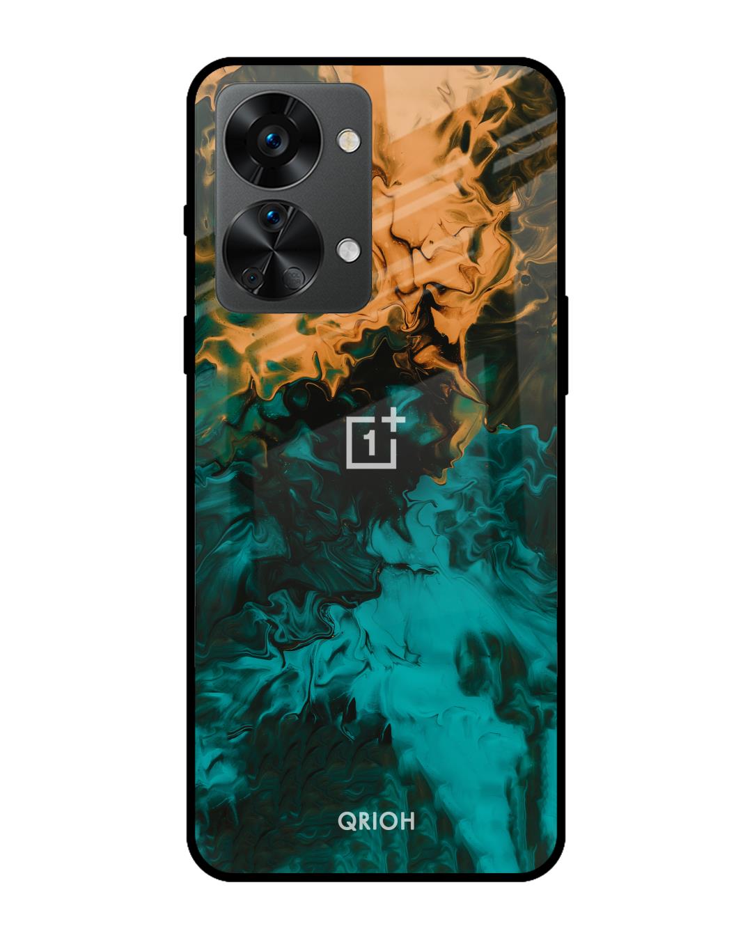 Buy Zig Zag Printed Premium Glass Cover For OnePlus Nord 2T 5G Impact Buy Zig Zag Printed Premium Glass Cover For OnePlus Nord 2T 5G Impact