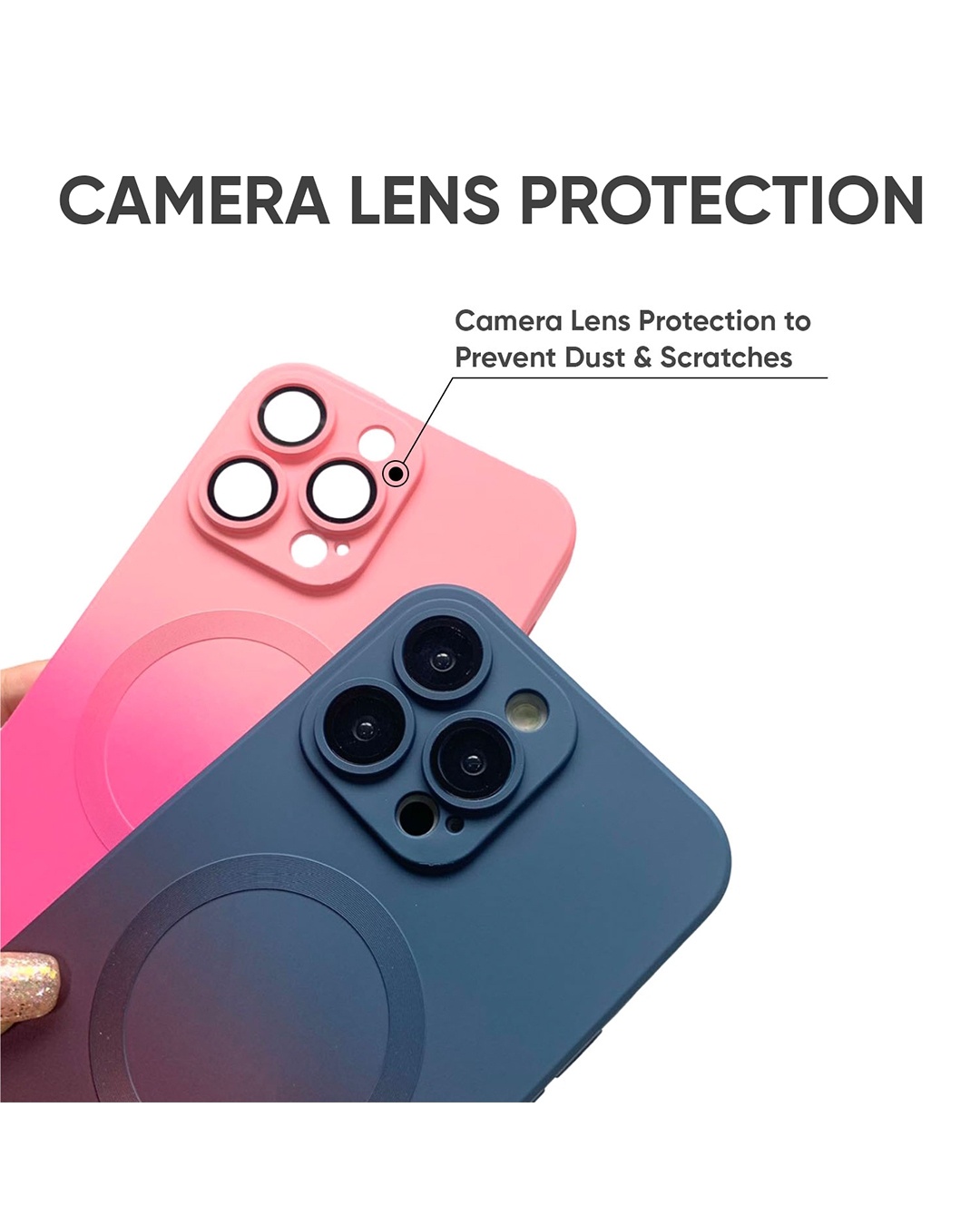 Buy Apple iPhone 14 Pro max Blue Gradient Liquid Silicone Case With ...