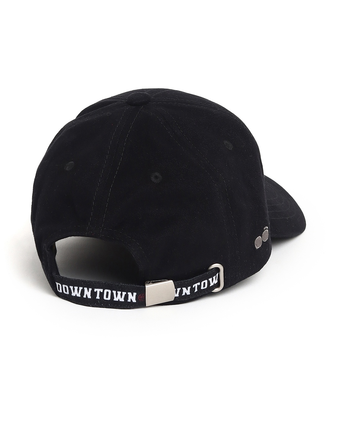 Buy Unisex Black Downtown Baller Baseball Printed Cap Online in India ...