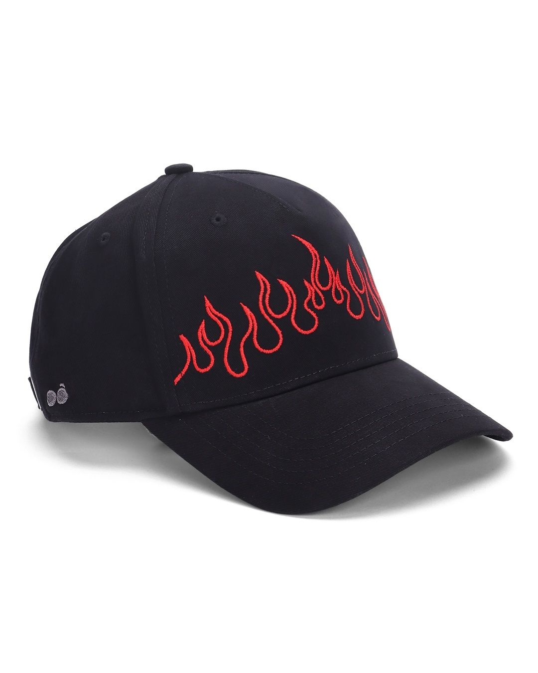 Buy Unisex Black Fire Printed Baseball Cap Online in India at Bewakoof
