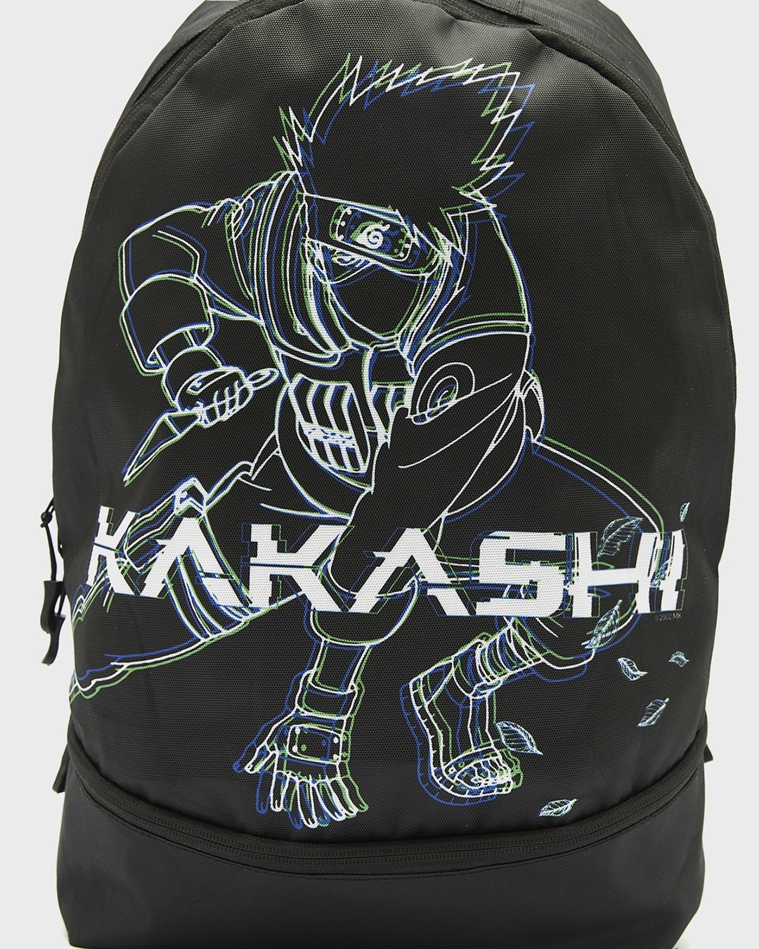 Buy Unisex Black Kakashi Chidori Printed Small Backpack Online in India ...