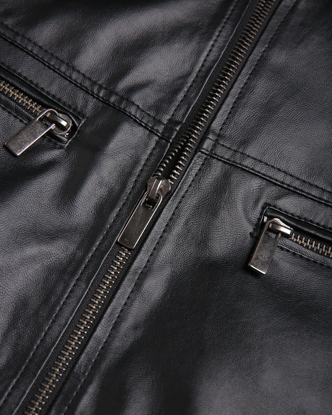 Buy Men's Black PU Jacket Online at Bewakoof