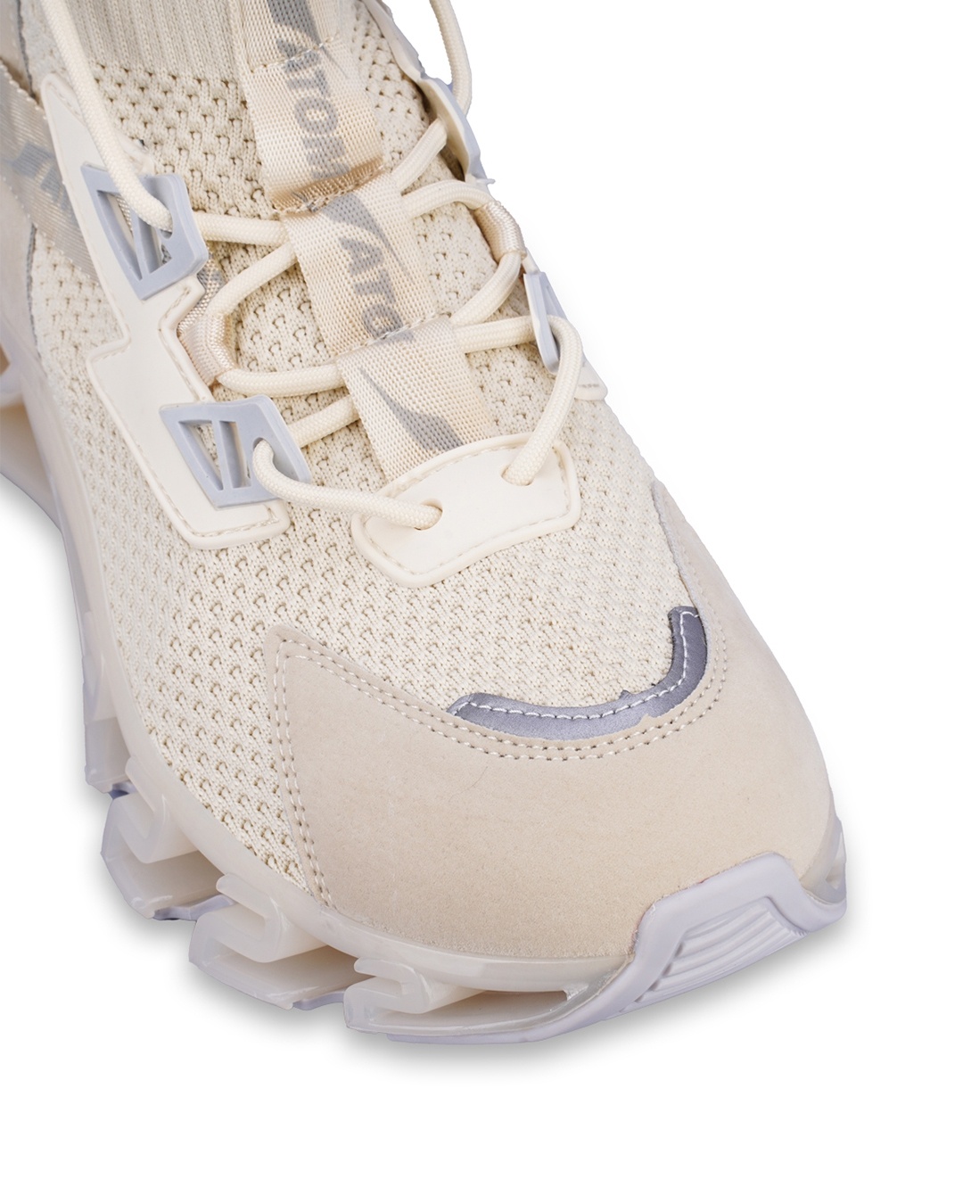 Buy Men's Beige Spring Edge Alpha 2 High-Top Sneakers Online in India ...