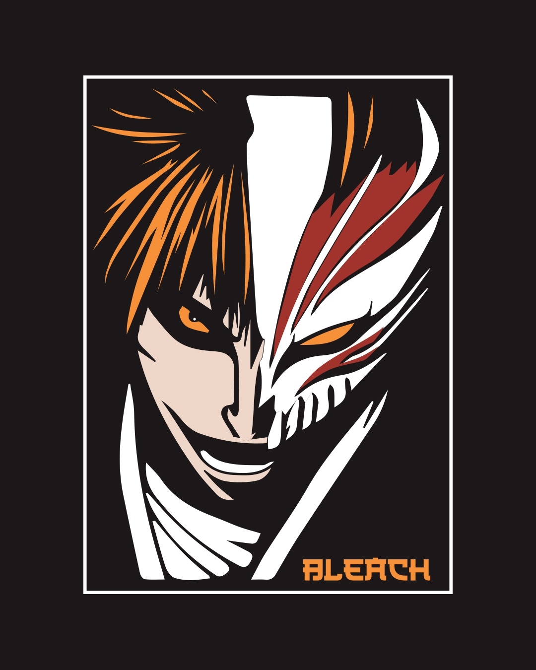 Buy Men's Black Bleach Graphic Printed Oversized T-shirt Online at Bewakoof