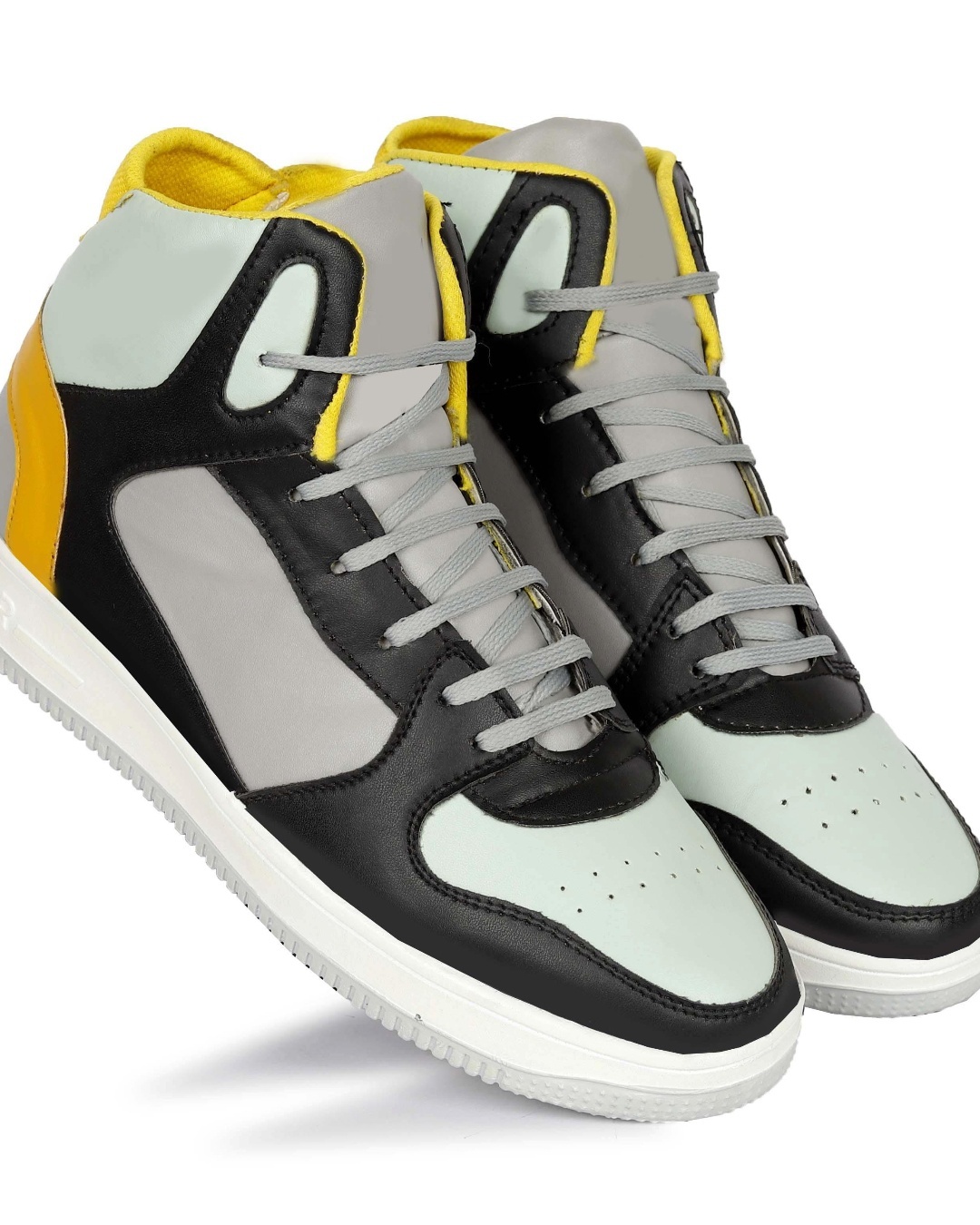 Buy Men's Black Color Block Casual Shoes Online in India at Bewakoof