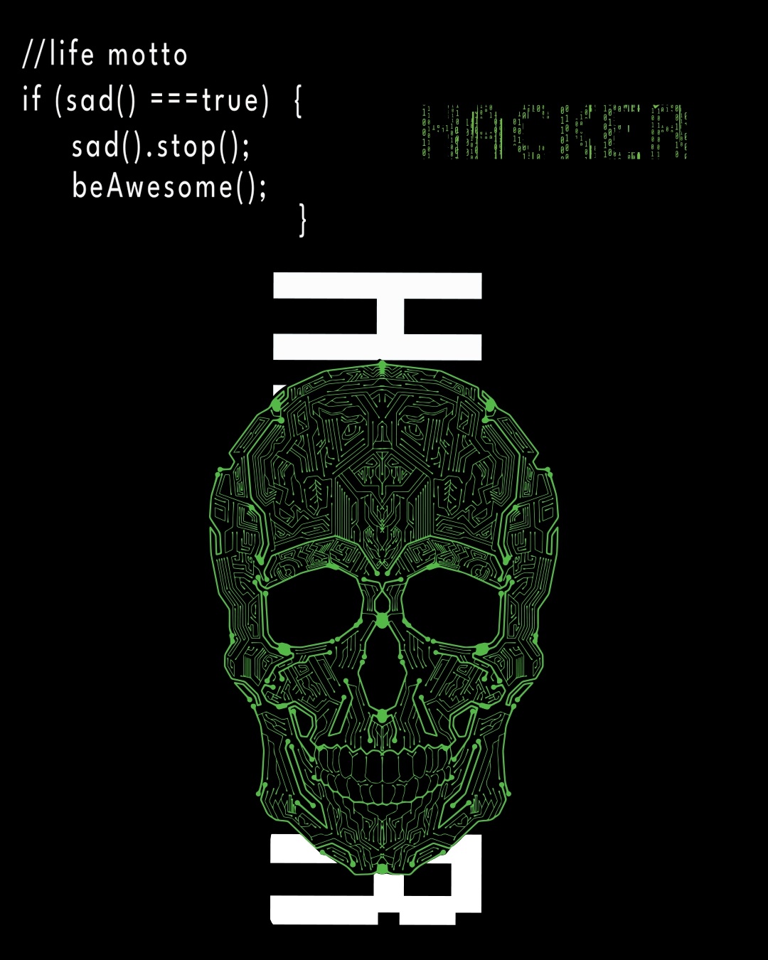 Buy Men's Black Hacker Graphic Printed Oversized Vest Online at Bewakoof