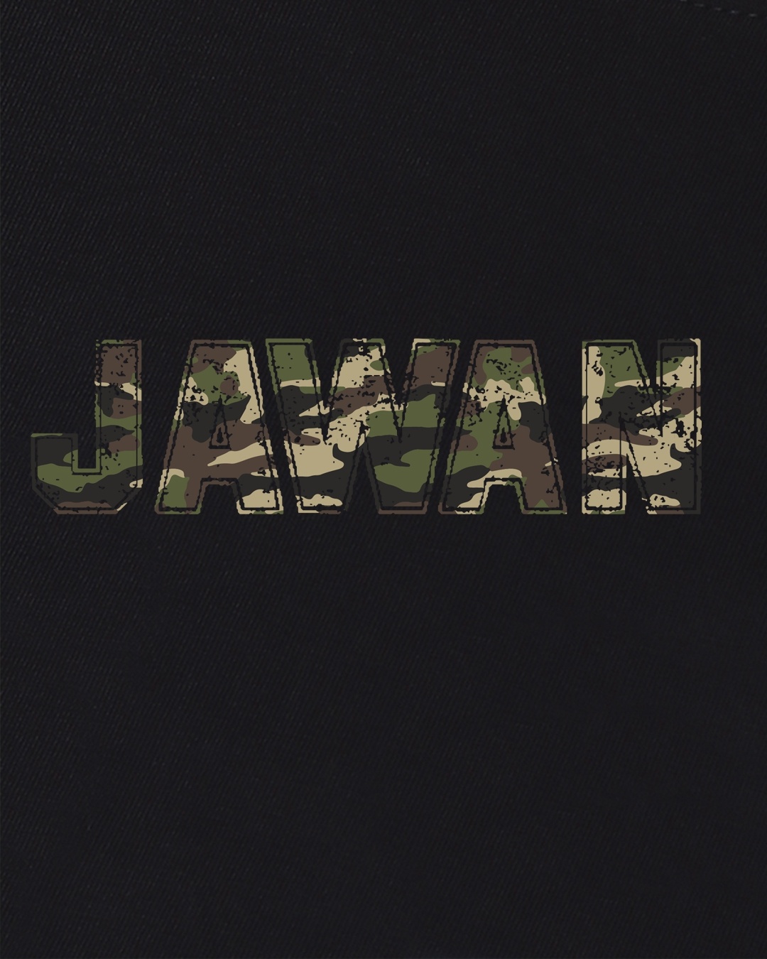 Buy Men's Black Jawan Typography Oversized T-shirt Online at Bewakoof