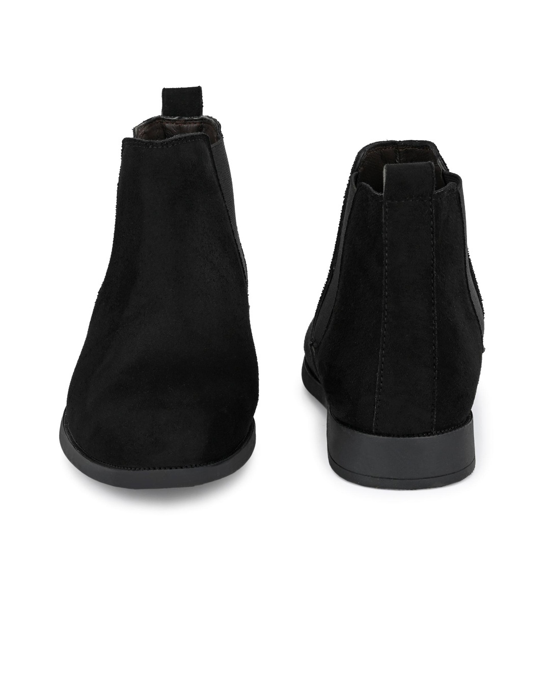 Buy Men's Black Mid Top Boots Online in India at Bewakoof