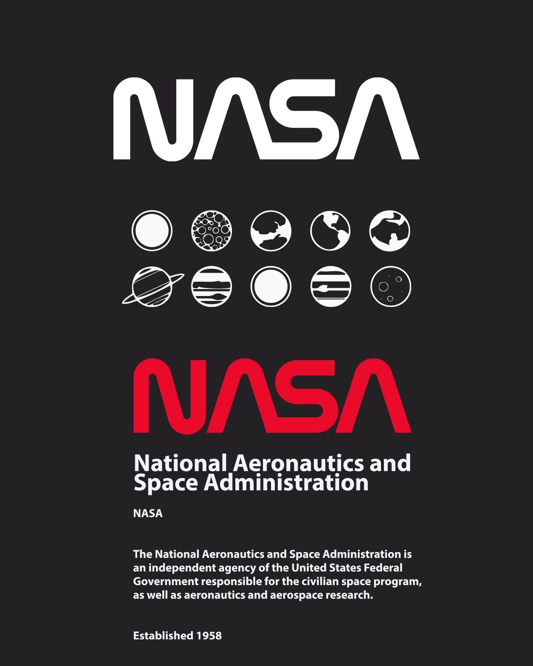 Buy Men's Black NASA Out Of The Space Graphic Printed Oversized T-shirt ...