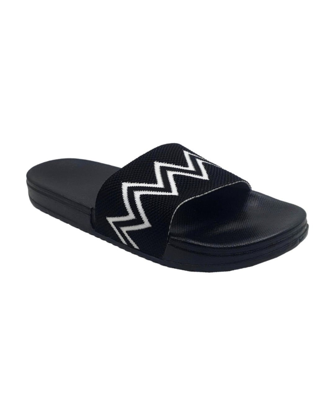 Buy Men's Black Sliders Online in India at Bewakoof