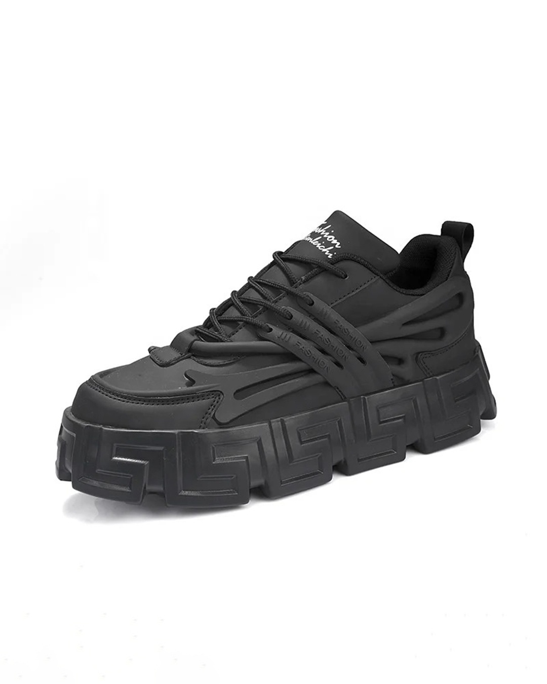Buy Men's Black Sneakers Online in India at Bewakoof