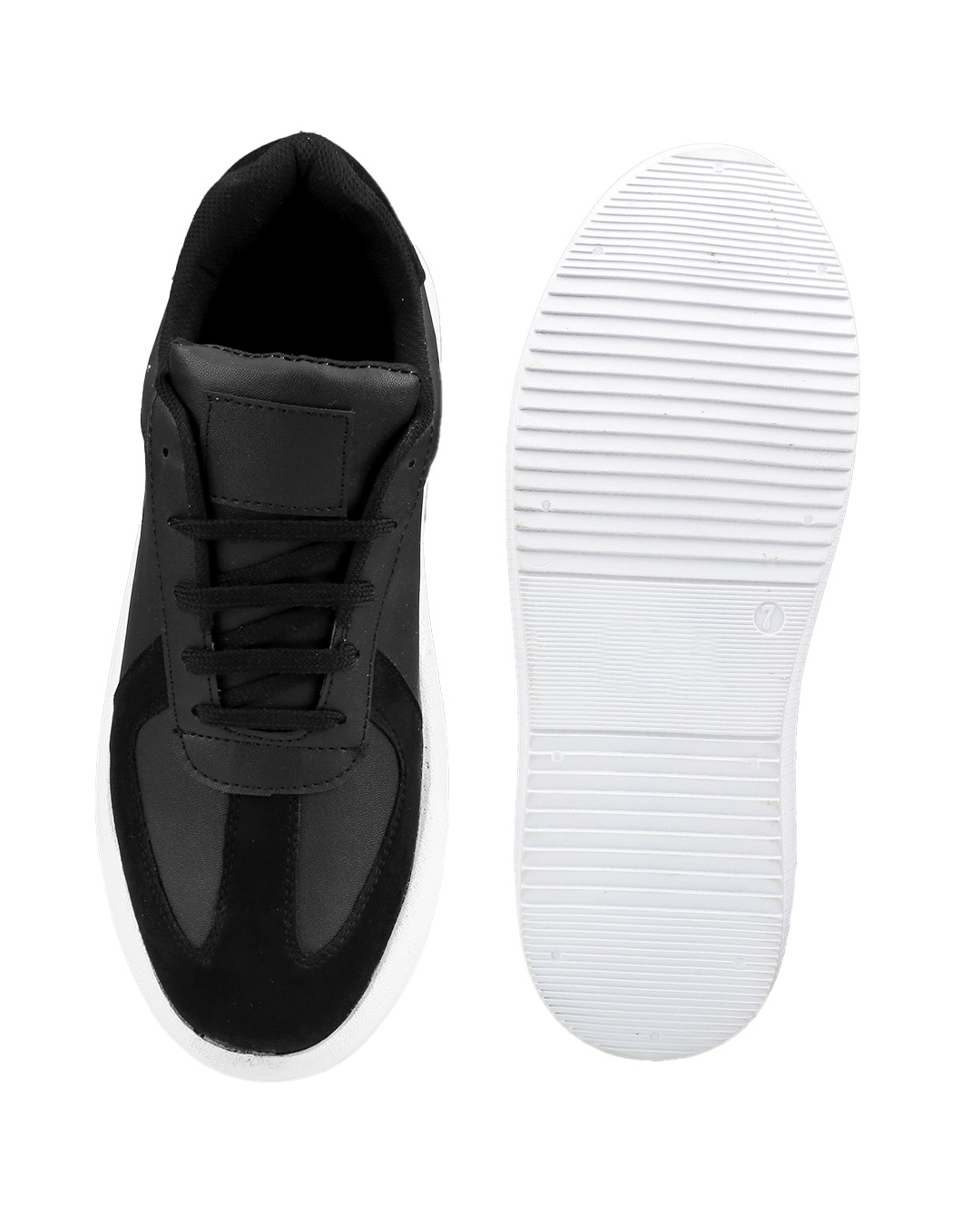 Buy Men's Black Sneakers Online in India at Bewakoof