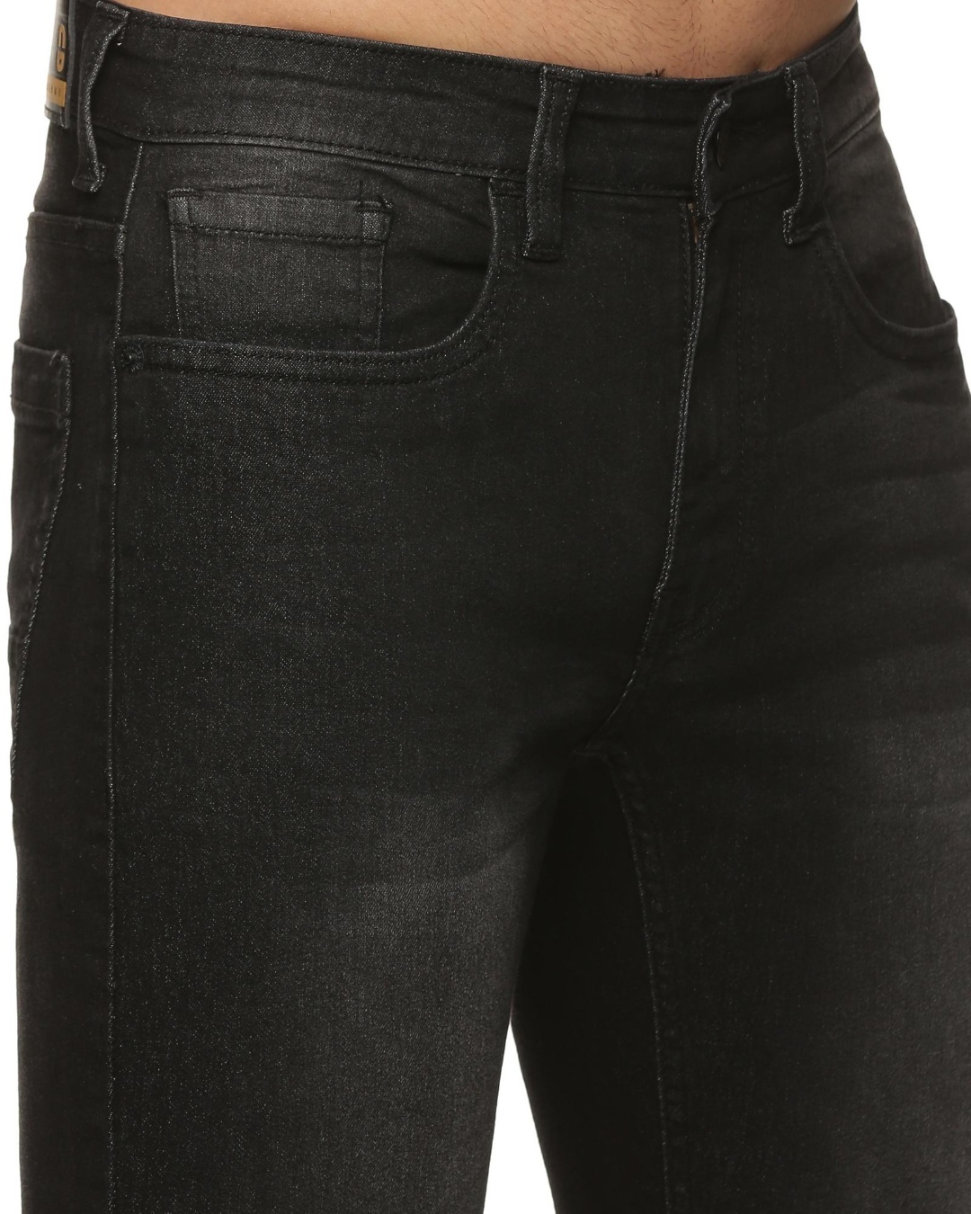 Buy Men's Black Washed Skinny Fit Jeans for Men Black Online at Bewakoof