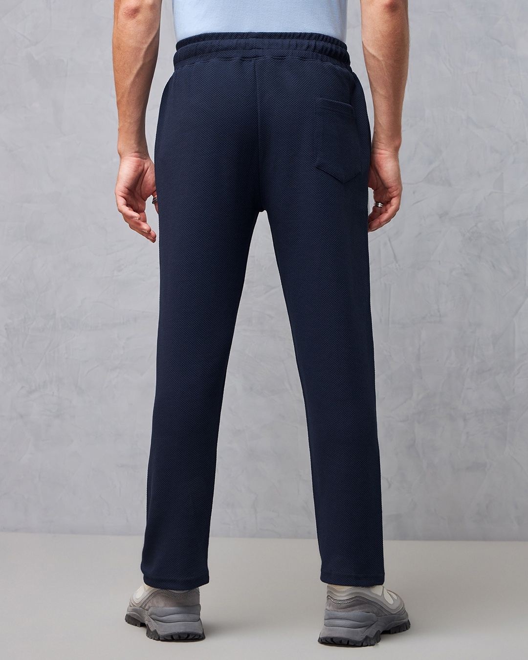 Buy Men's Blue Track Pants Online at Bewakoof