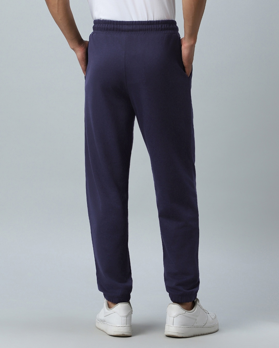 Buy Men's Blue Oversized Joggers Online at Bewakoof