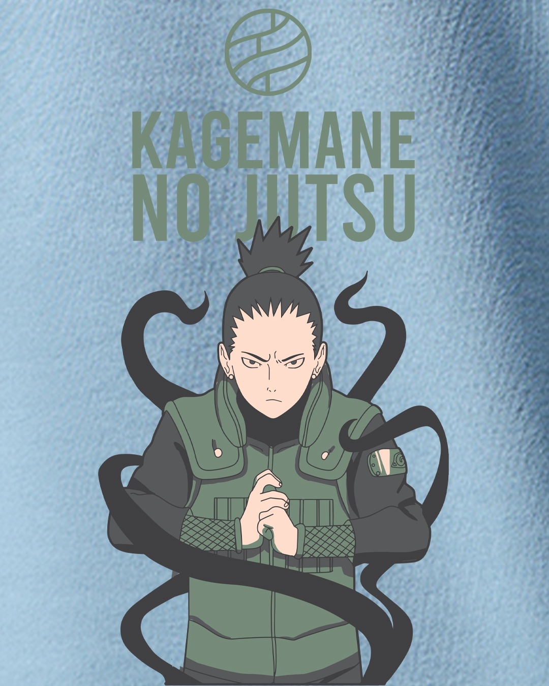 Buy Men's Blue Shikamaru Graphic Printed Hoodies Online at Bewakoof