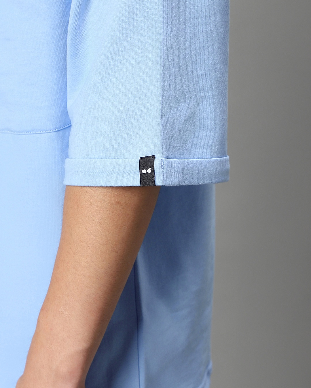 Buy Men's Blue Super Loose Fit T-shirt Online at Bewakoof