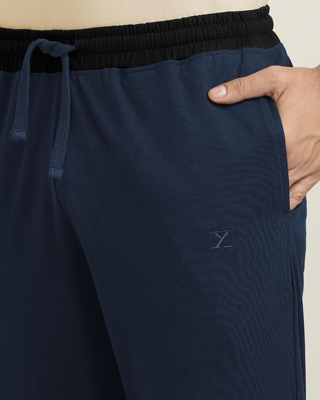 Buy Men's Blue Track Pants Online at Bewakoof