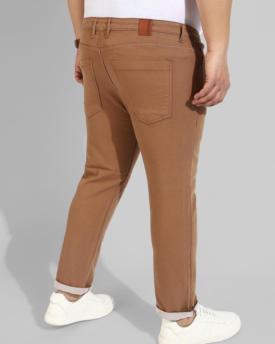 Buy Men's Brown Jeans Online at Bewakoof
