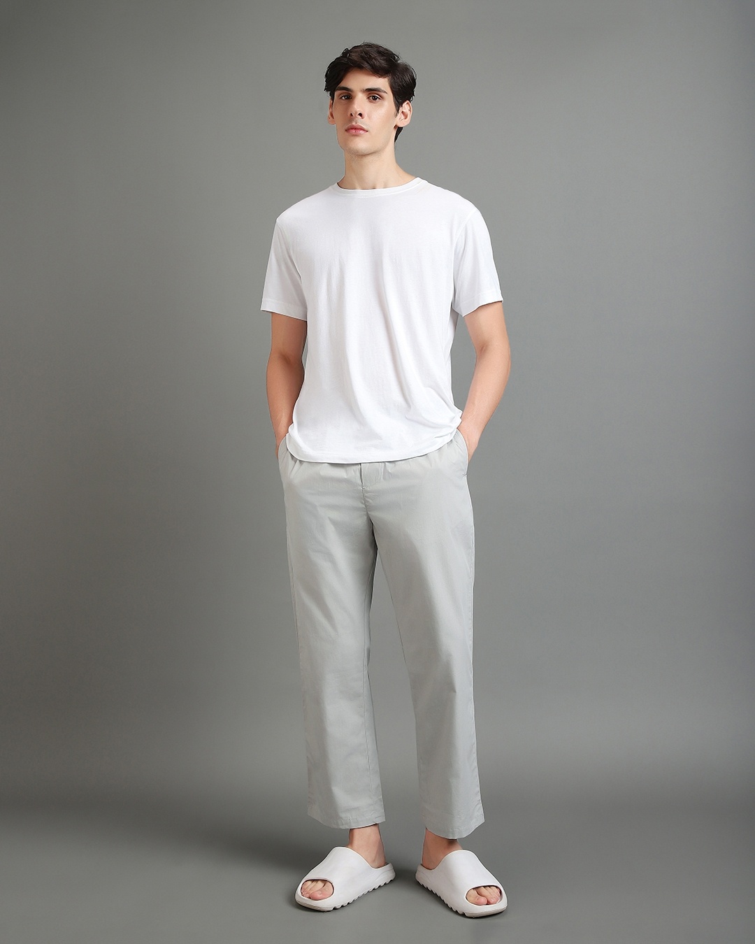Buy Men's Grey Pyjamas Online in India at Bewakoof