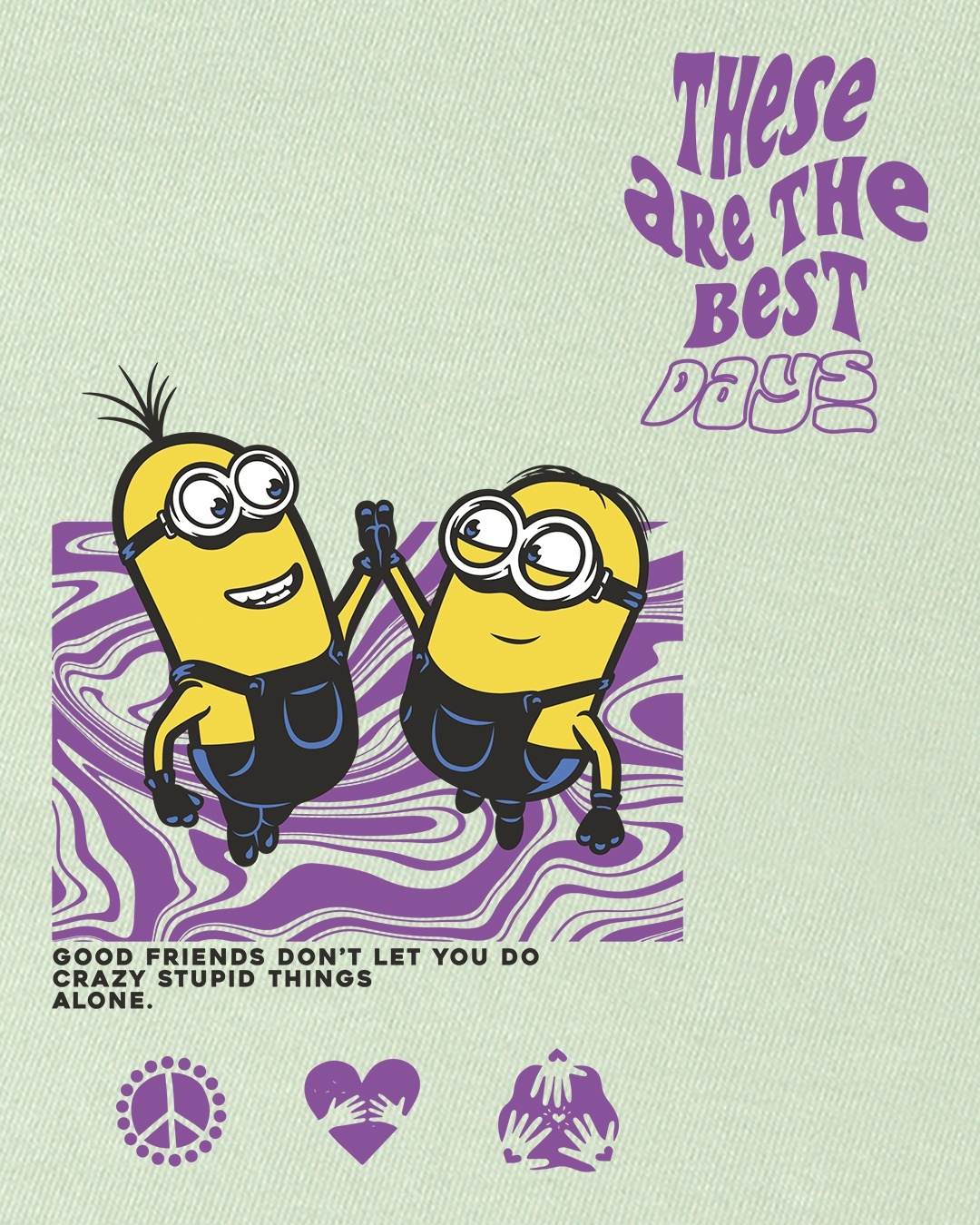 Buy Men's Green Best Buds Graphic Printed T-shirt for Men green Online ...