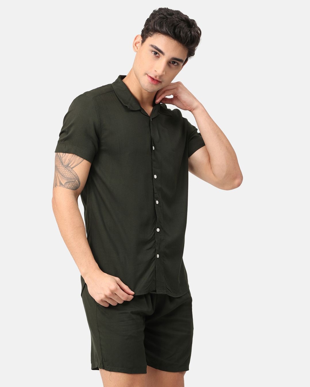 Buy Men's Green Co-ord Set Online in India at Bewakoof
