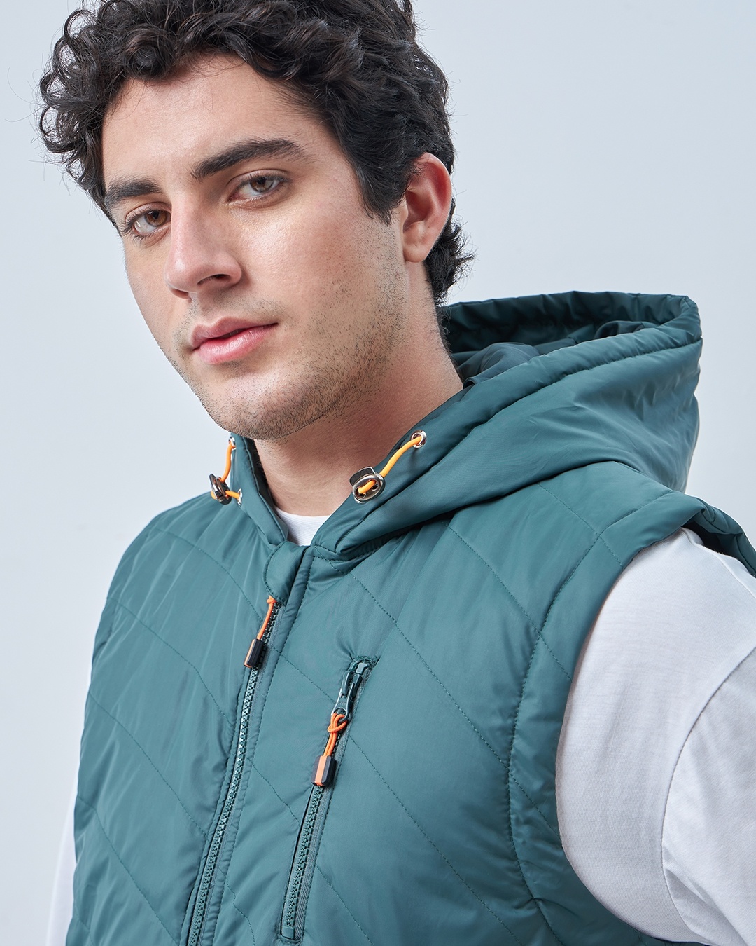 Buy Men's Green Puffer Jacket Online at Bewakoof