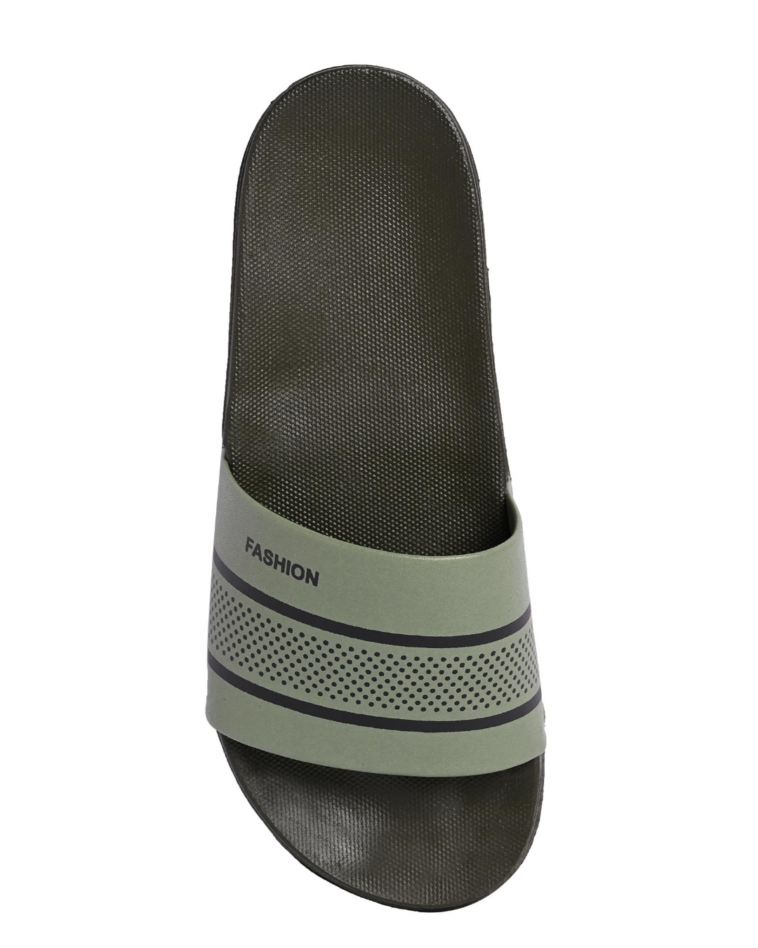 Buy Men's Green Printed Sliders Online in India at Bewakoof