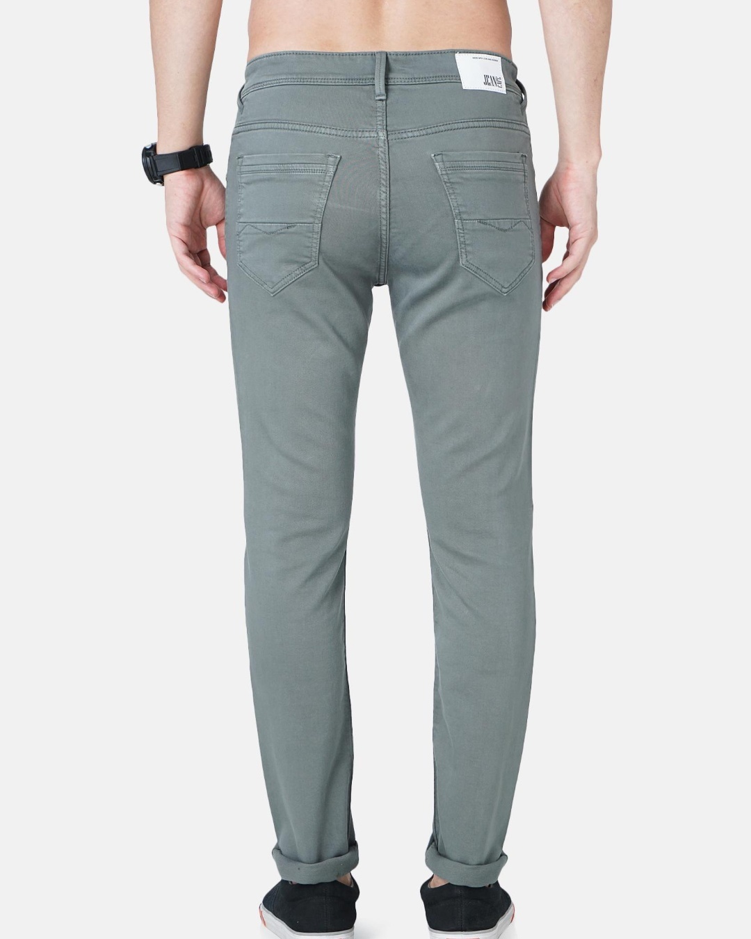 Buy Men's Green Slim Fit Jeans Online at Bewakoof