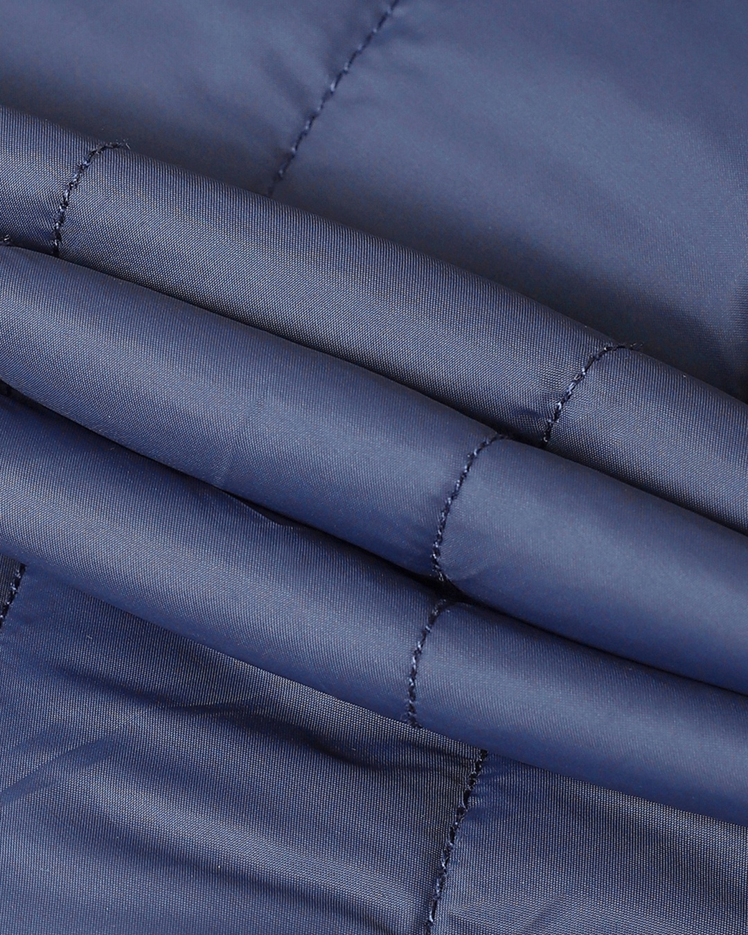 Buy Men's Navy Sleeveless Puffer Jacket for Men blue Online at Bewakoof