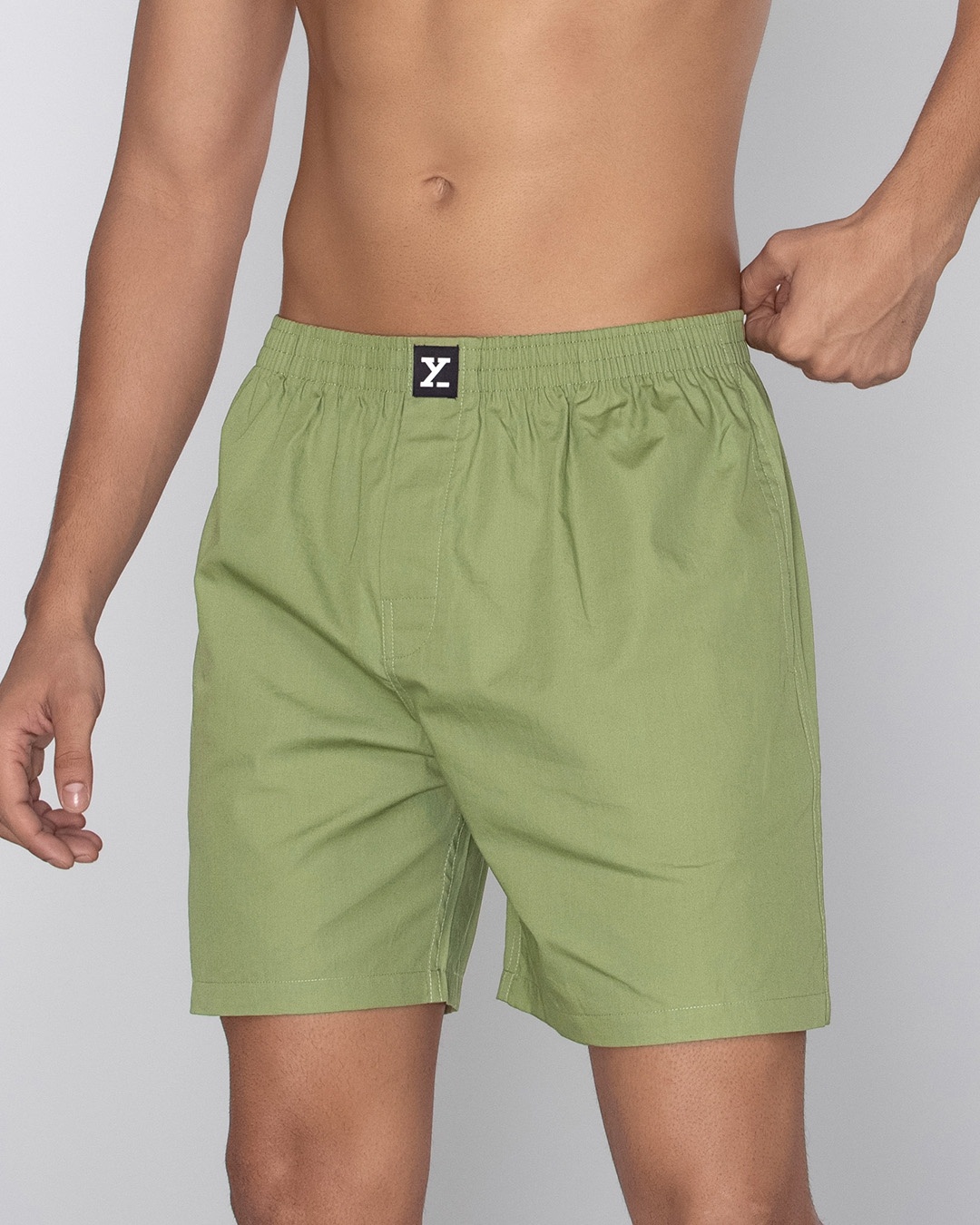 Buy Men's Olive Green Boxer Online in India at Bewakoof