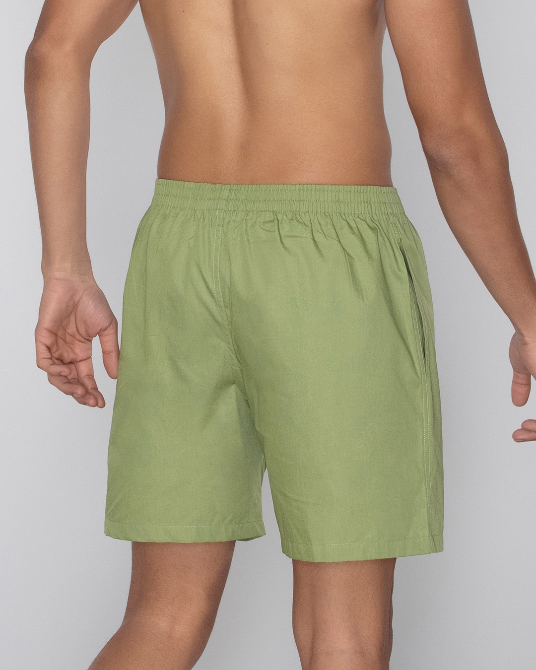 Buy Men's Olive Green Boxer Online in India at Bewakoof