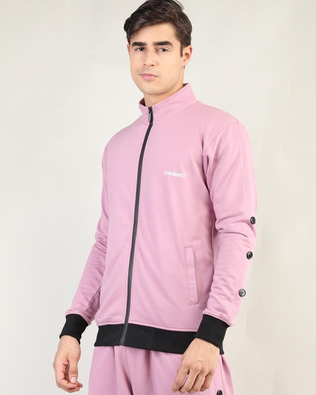 Buy Men's Pink Jacket for Men Pink Online at Bewakoof