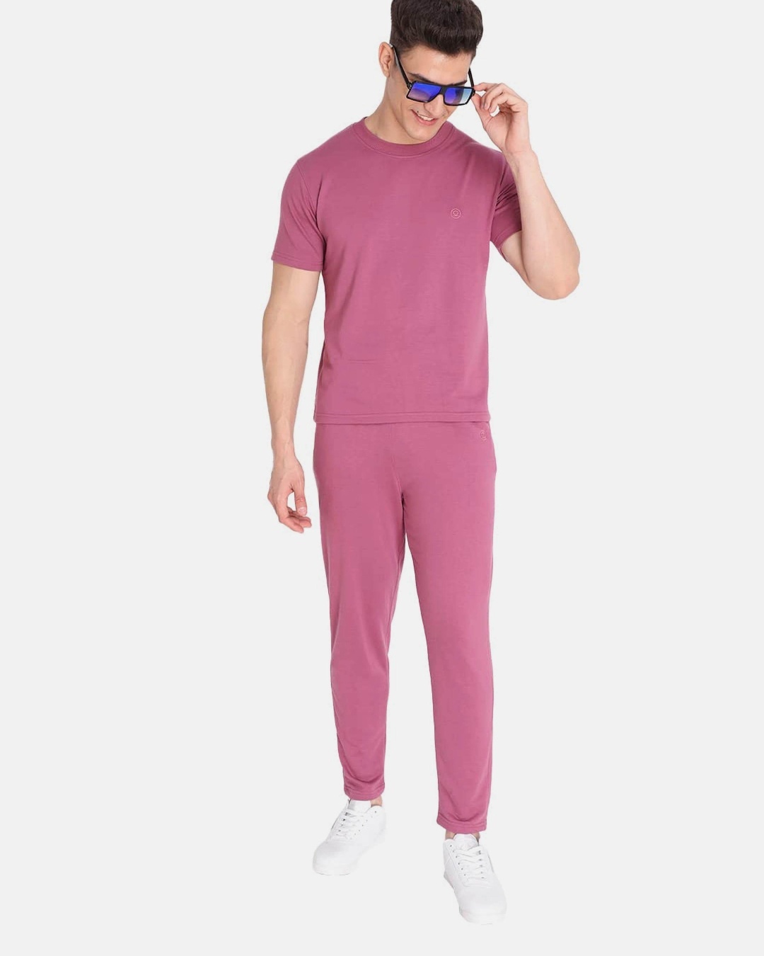 Buy Men's Pink Track Pants for Men Pink Online at Bewakoof