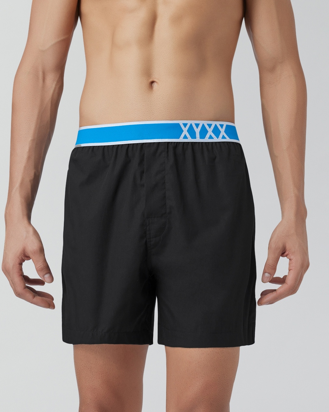 Buy Men's Pitch Black Boxers Online in India at Bewakoof